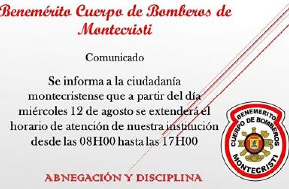 Cuerpo de Bomberos de Montecristi - Cuerpo de Bomberos Montecristi